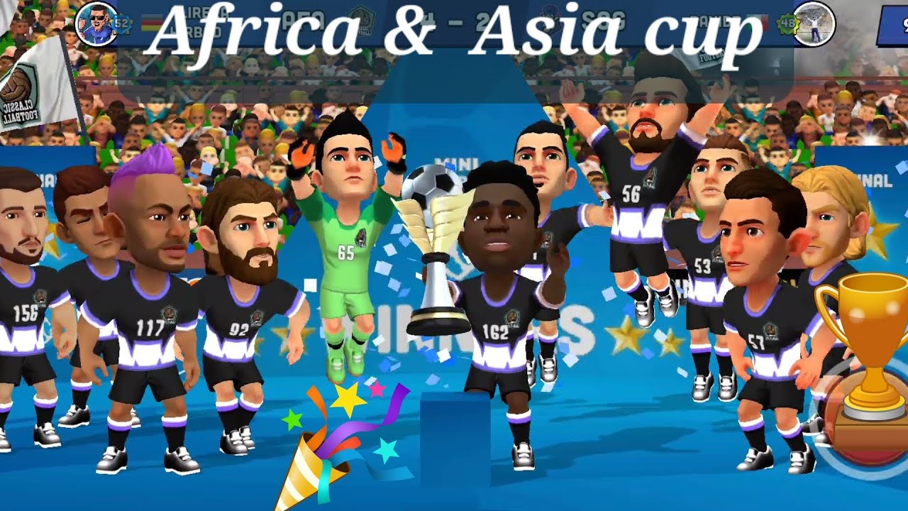 Mini Football Africa & Asia cup - YouTube