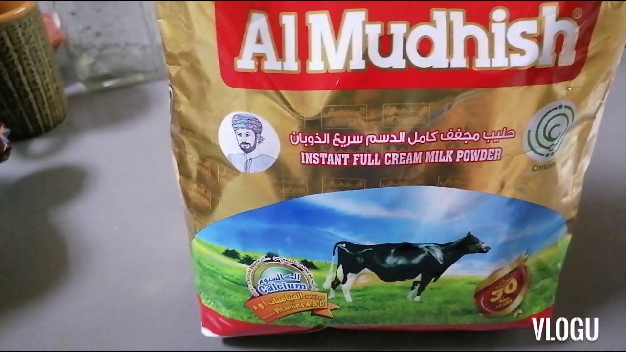 PRODUCT REVIEW /MILK POWDER /AL MUDHISH#ALMUDHISH BRAND#OMAN/ZHAM MITCH ...
