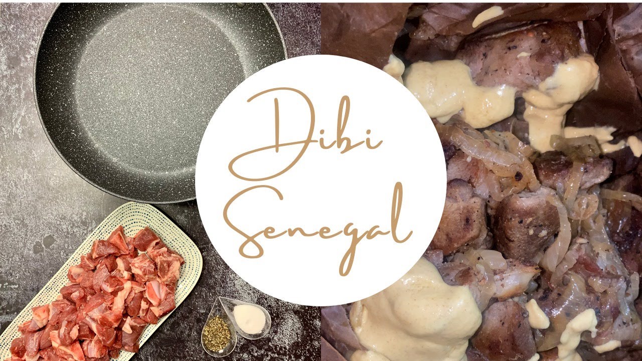 Dibi du Sénégal fait maison en 3 étapes simples - YouTube