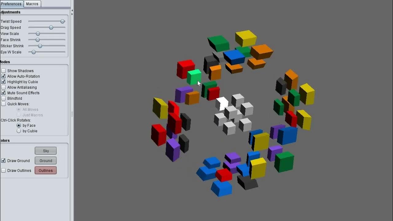 Сборка кубика Рубика 2х2х2х2 Magic Cube 4D - YouTube