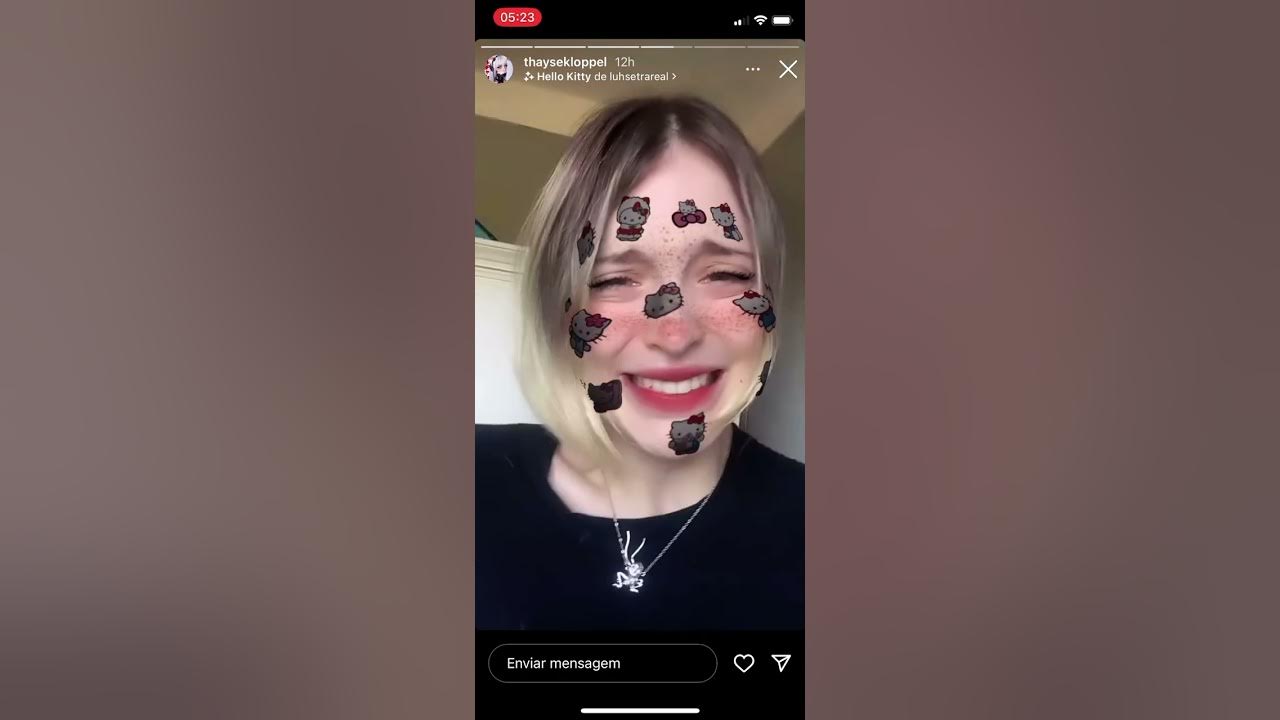 Thayse Kloppel stories - 31/05/2023 - YouTube