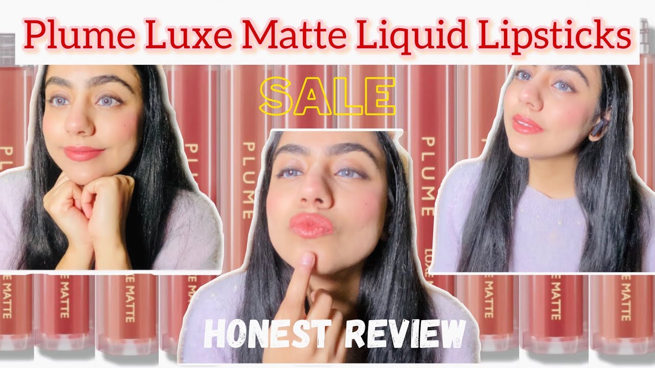 *NEW* Plume Luxe Matte Liquid Lipstick | Review + Swatches| Stunning ...