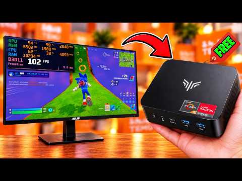 ASÍ ES LA MINI PC GAMER QUE REGALA TEMU💀(y como la consegui!)