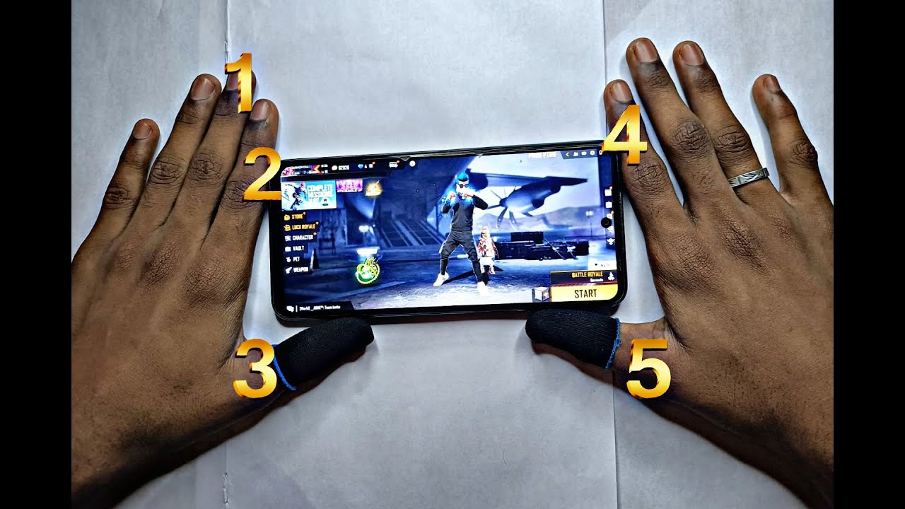 5 finger claw ff custom hud 5.0 - YouTube