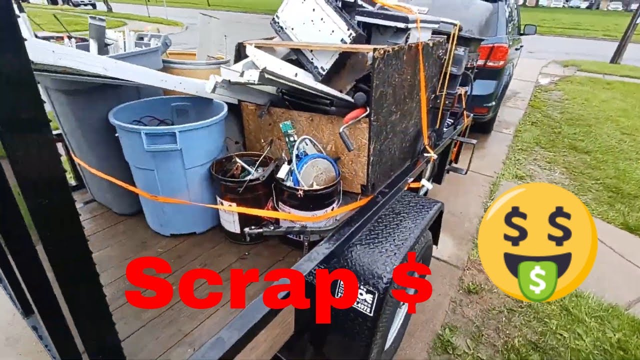 Scrap run and bottles - YouTube