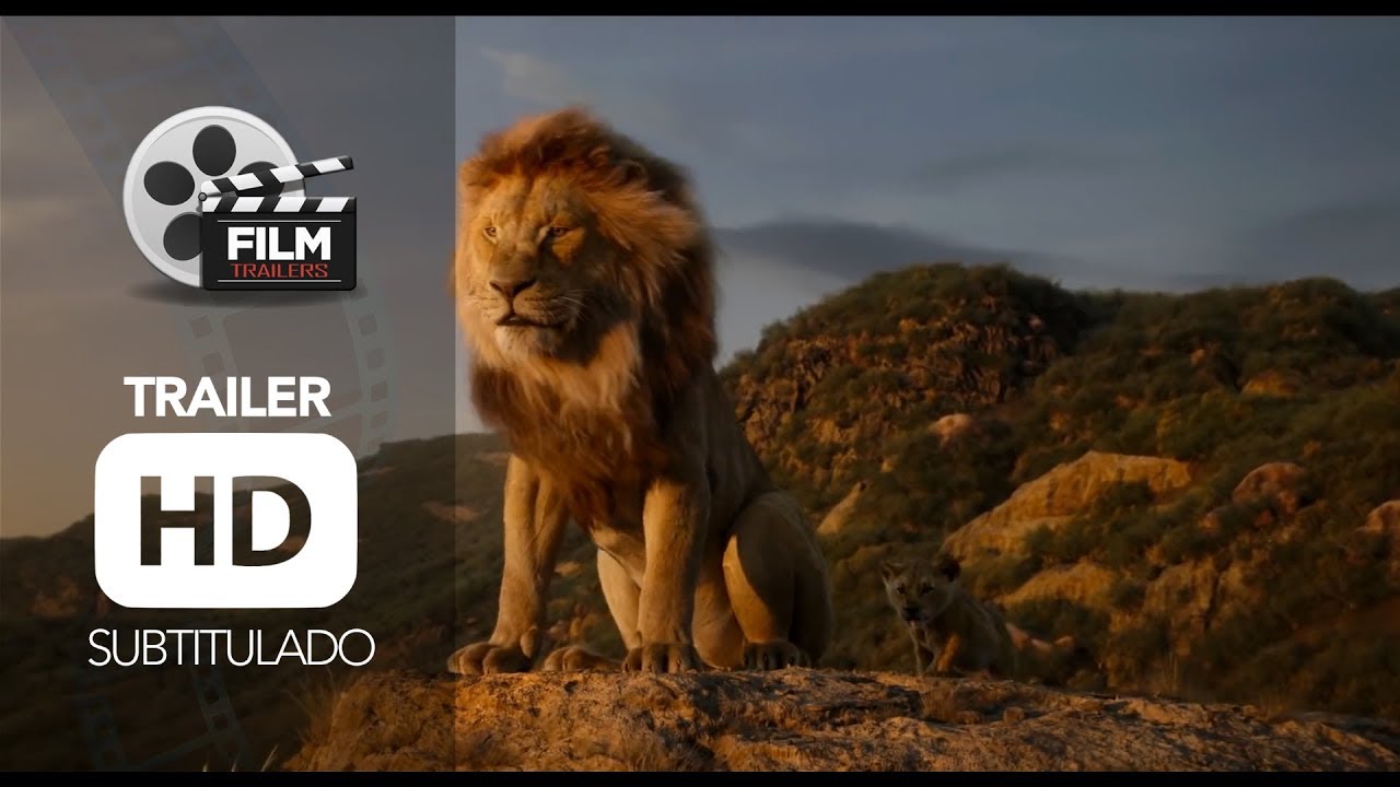 EL REY LEÓN TRAILER SUBTITULADO HD 2019 - YouTube