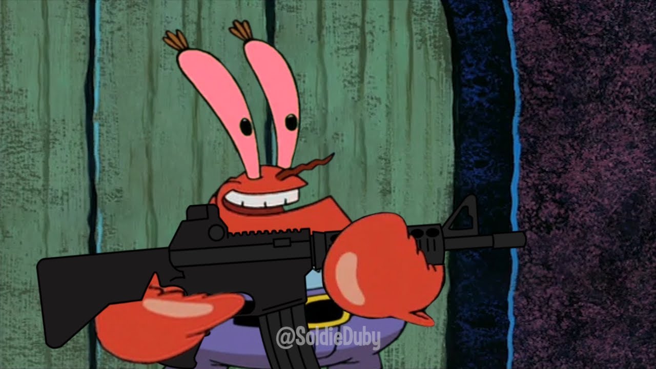 Mr. Krabs is very H1GH - YouTube