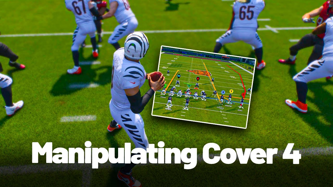 How to Get Players WIDE OPEN vs the Cover 4 Defense - YouTube