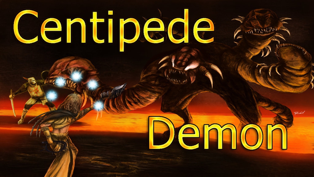 Epic Dark Souls Centipede Demon boss guide - YouTube