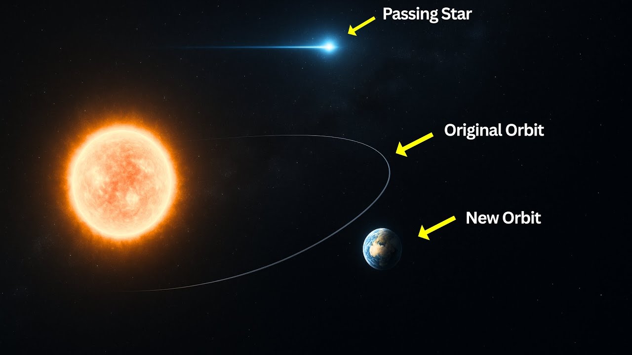A passing star could fling Earth out of orbit — or into the sun - YouTube