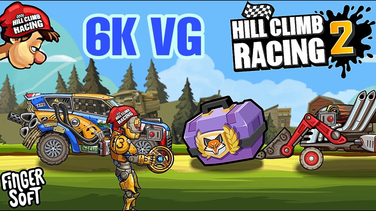 6 MIL VG & BAÚ DA EQUIPE VG Clan | Hill Climb Racing 2 - YouTube