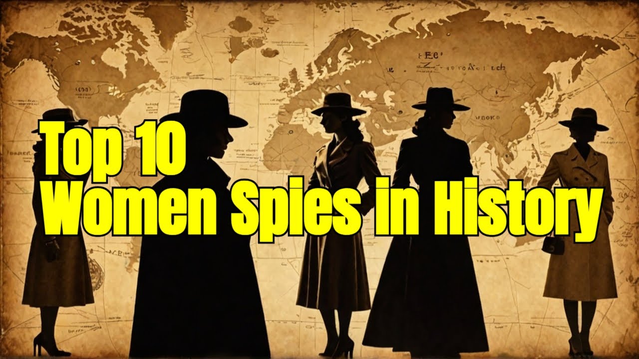 Top 10 Women Spies in History - YouTube