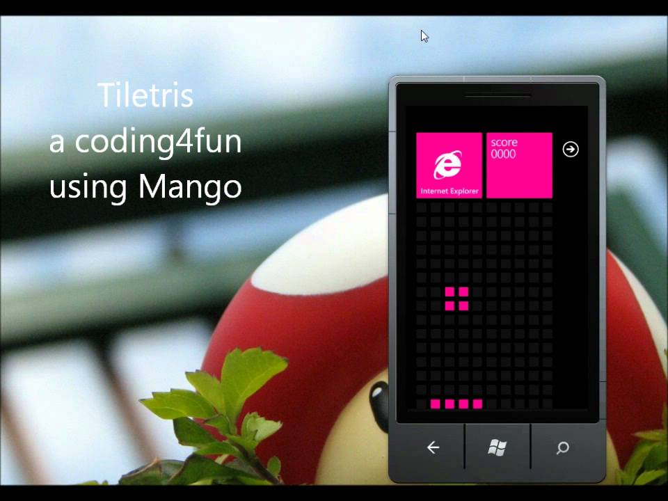 Tiletris : coding4fun wp7 mango - YouTube