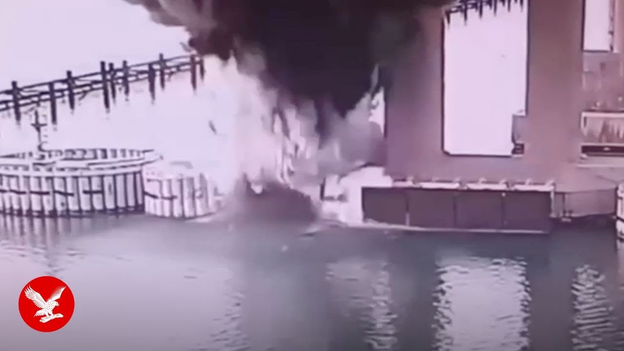 Russia’s Crimean bridge blown up in huge explosion by Ukraine forces ...