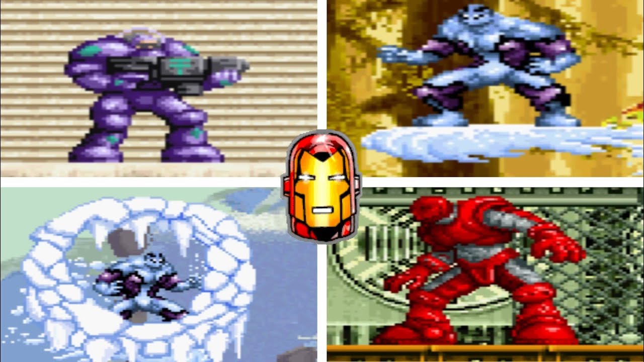 Invincible Iron Man (GBA) All Boss Fights & Ending - YouTube