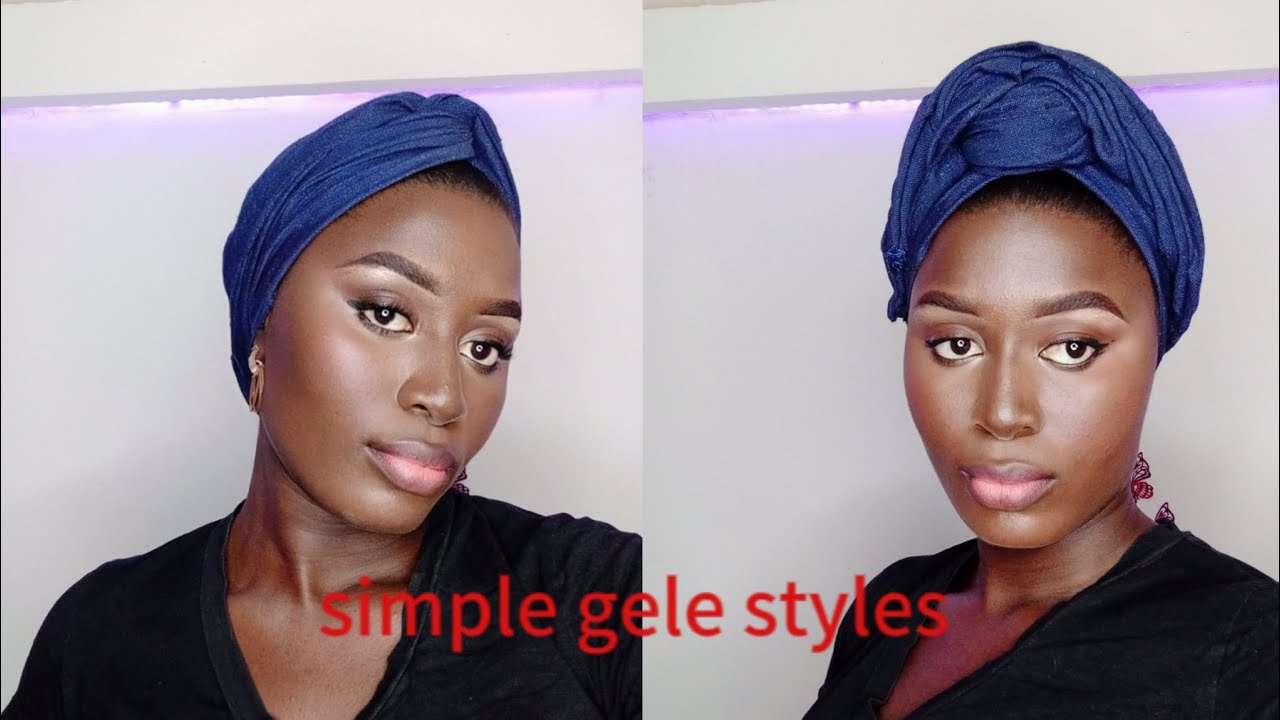 quick and easy headwrap tutorial - YouTube