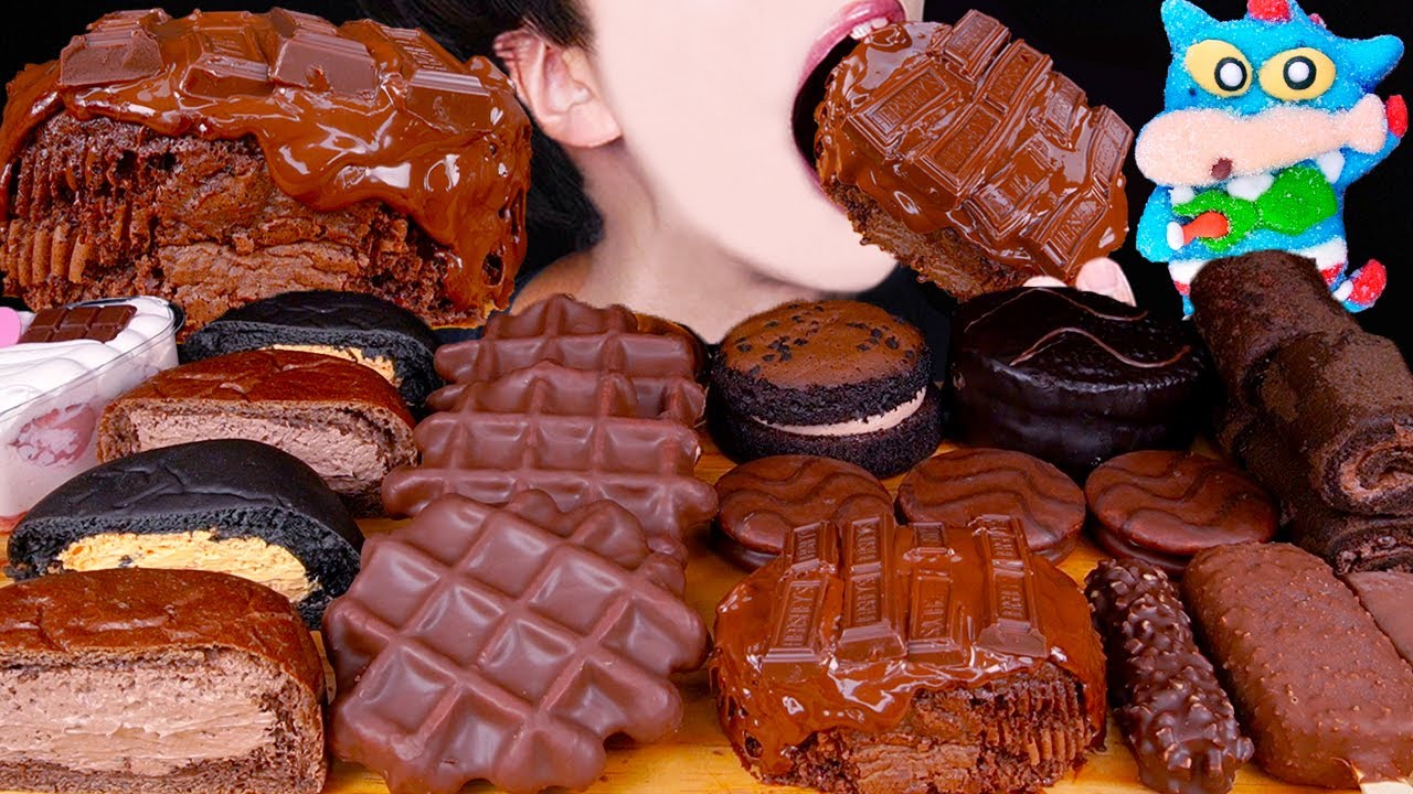 Asmr Kitkat Chocolate Ice Cream Maltesers Magnum Nutella Mandms Dessert