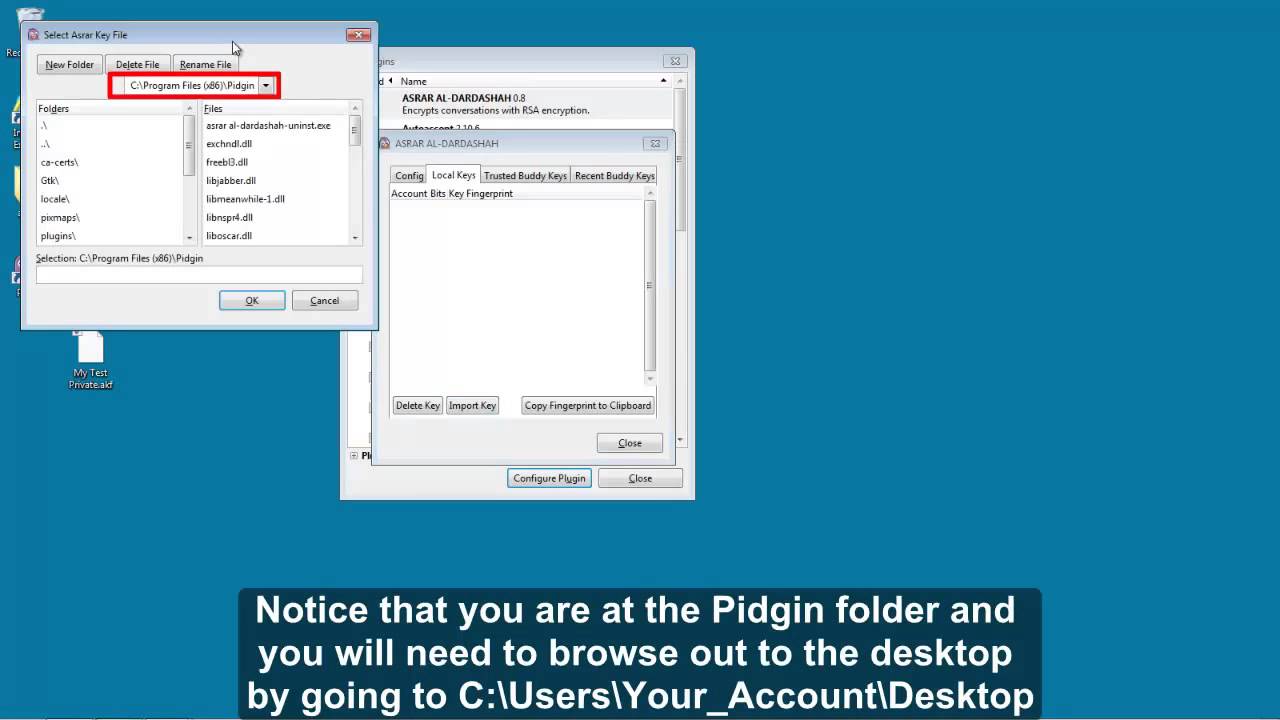 Tutorial for Using the Pidgin Program and the Asrar al-Dardashah Plugin ...