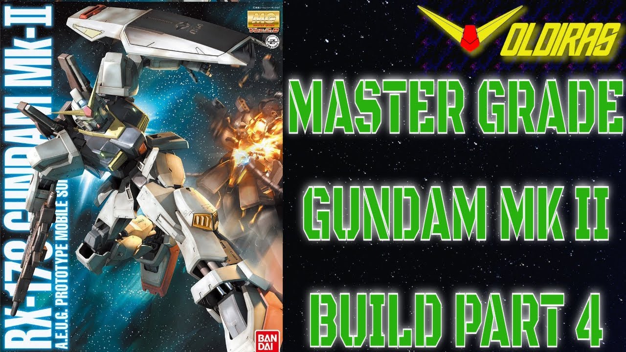 Gunpla Build - Master Grade Gundam Mk II Part 4 - YouTube