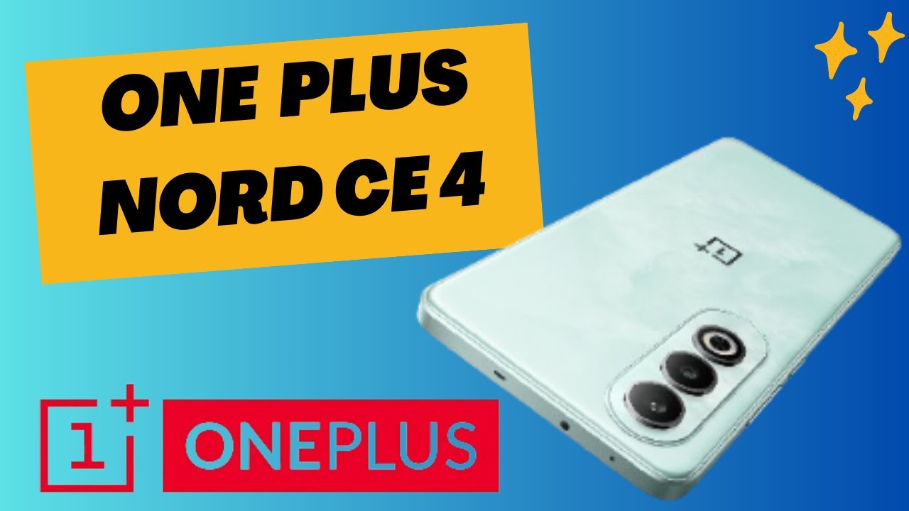 One Plus Nord CE4 : REVIEW!! - YouTube