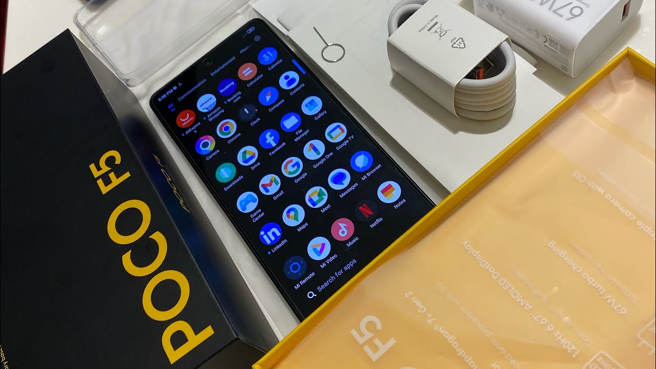 POCO F5 5g POCO f5 pro Unboxing #unboxing #pocof55g #raw #xiaomi # ...
