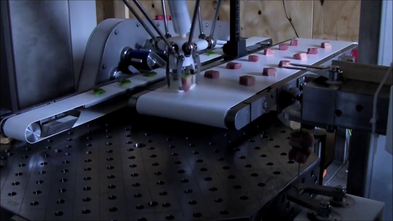 Autonox - Robot Delta HD Higiénico: Food handling - YouTube