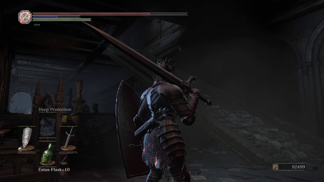 DARK SOULS™ III Ashes of Ariandel Sir Vilhelm fight - YouTube