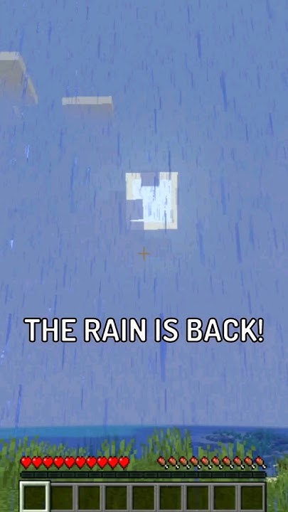 Trying to Clear Weather in Minecraft #minecraft - YouTube