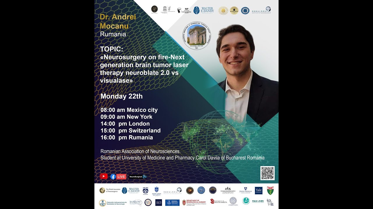 Dr.Andrei Mocanu: Neurosurgey fire-Next generation brain tumor laser ...