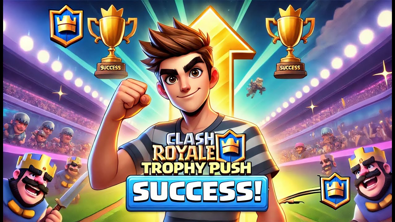 Climbing the Ranks: Trophy Pushing to the NEXT Arena in Clash Royale ...
