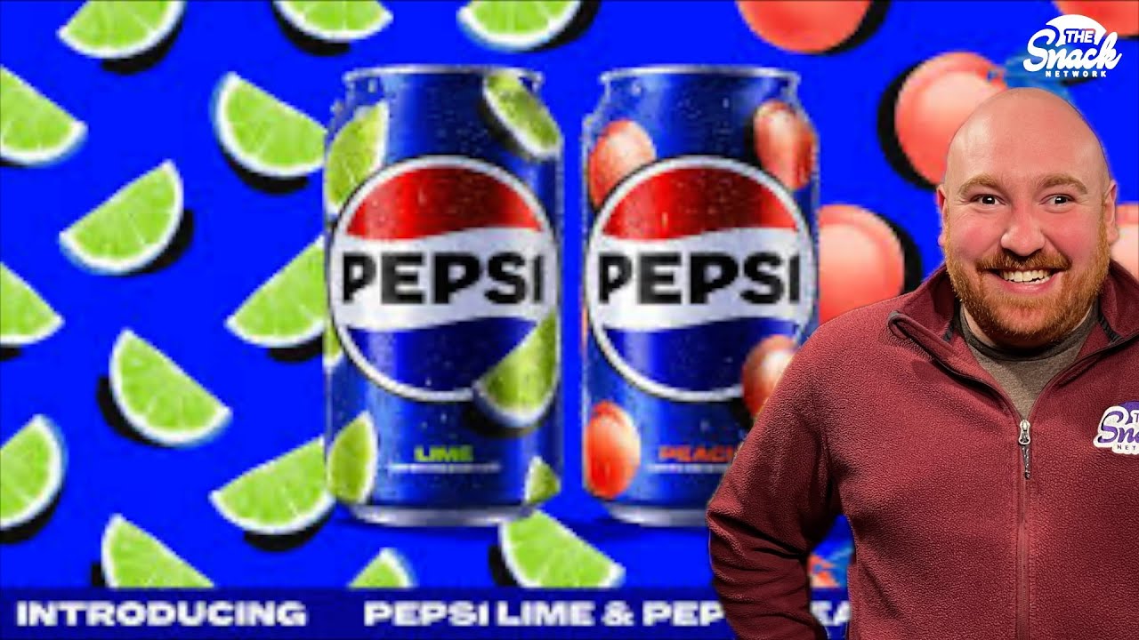Reviewing the NEW Pepsi Lime and Pepsi Peach I Found at Walmart @Pepsi ...