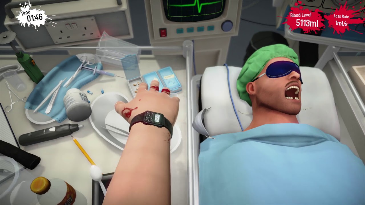 Surgeon Simulator Teeth Transplant A++ and 'You Can't Handle The Tooth ...