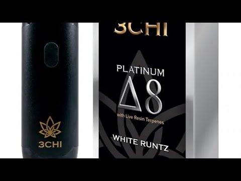 A nice little review on the 3chi (white runtz) disposable vape. - YouTube