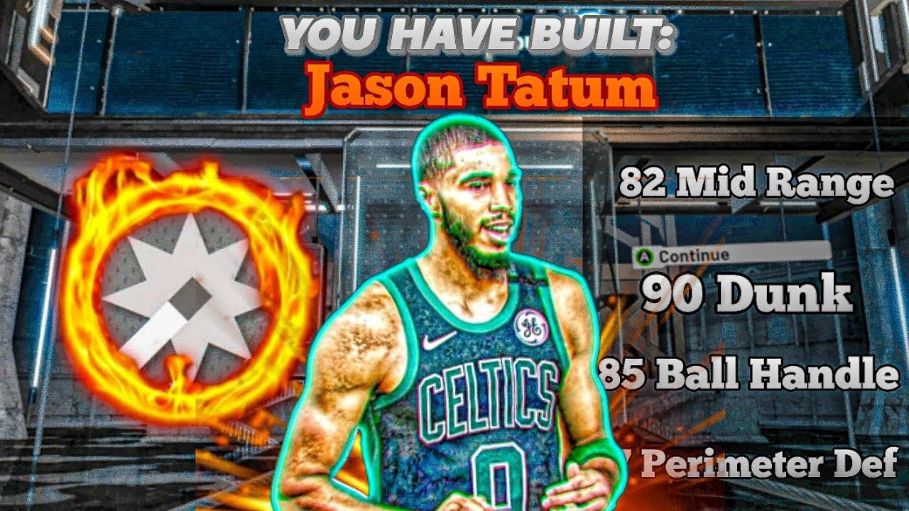 The Best Jason Tatum Build On NBA 2K24 | Current Gen - YouTube