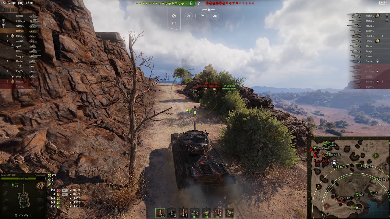 World of Tanks PROGETTO M35 MOD 46 gameplay - YouTube