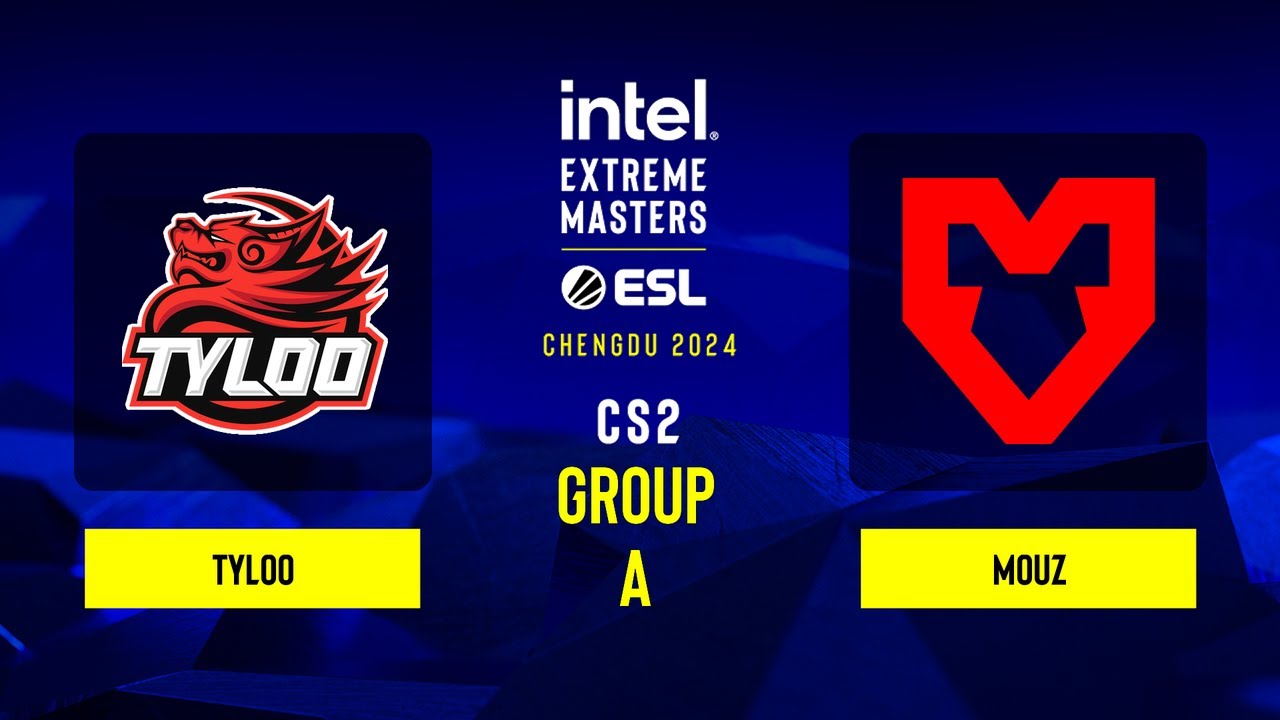 TYLOO vs. MOUZ - Map 1 [Overpass] - IEM Chengdu 2024 - Group A - YouTube
