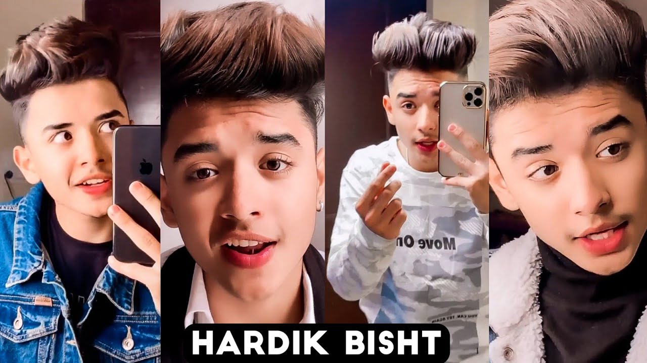 Hardik Bisht New Video | Famous Boy Hardik Bisht🖤| Hardik Bisht ...