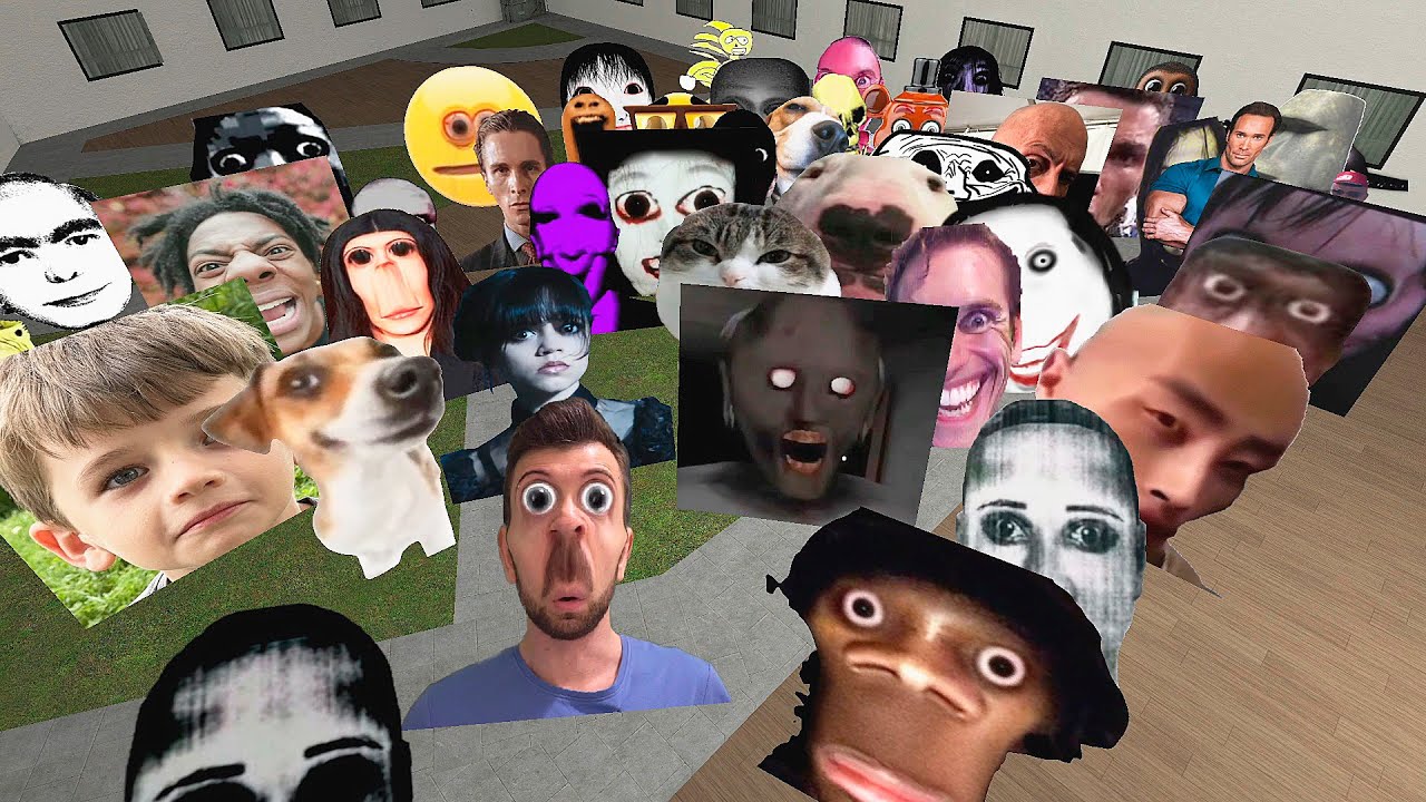 I'm trying to hide from so many NEXTBOTS - YouTube