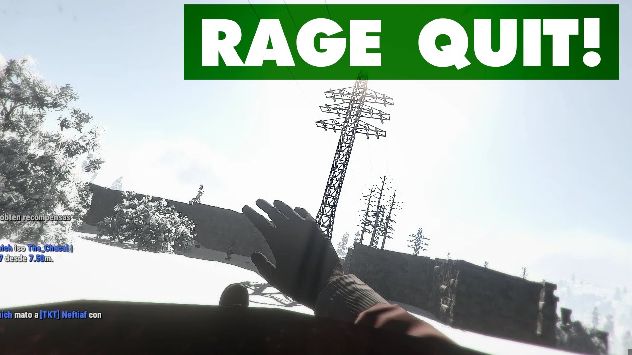 RAGE QUIT! | RUST - YouTube