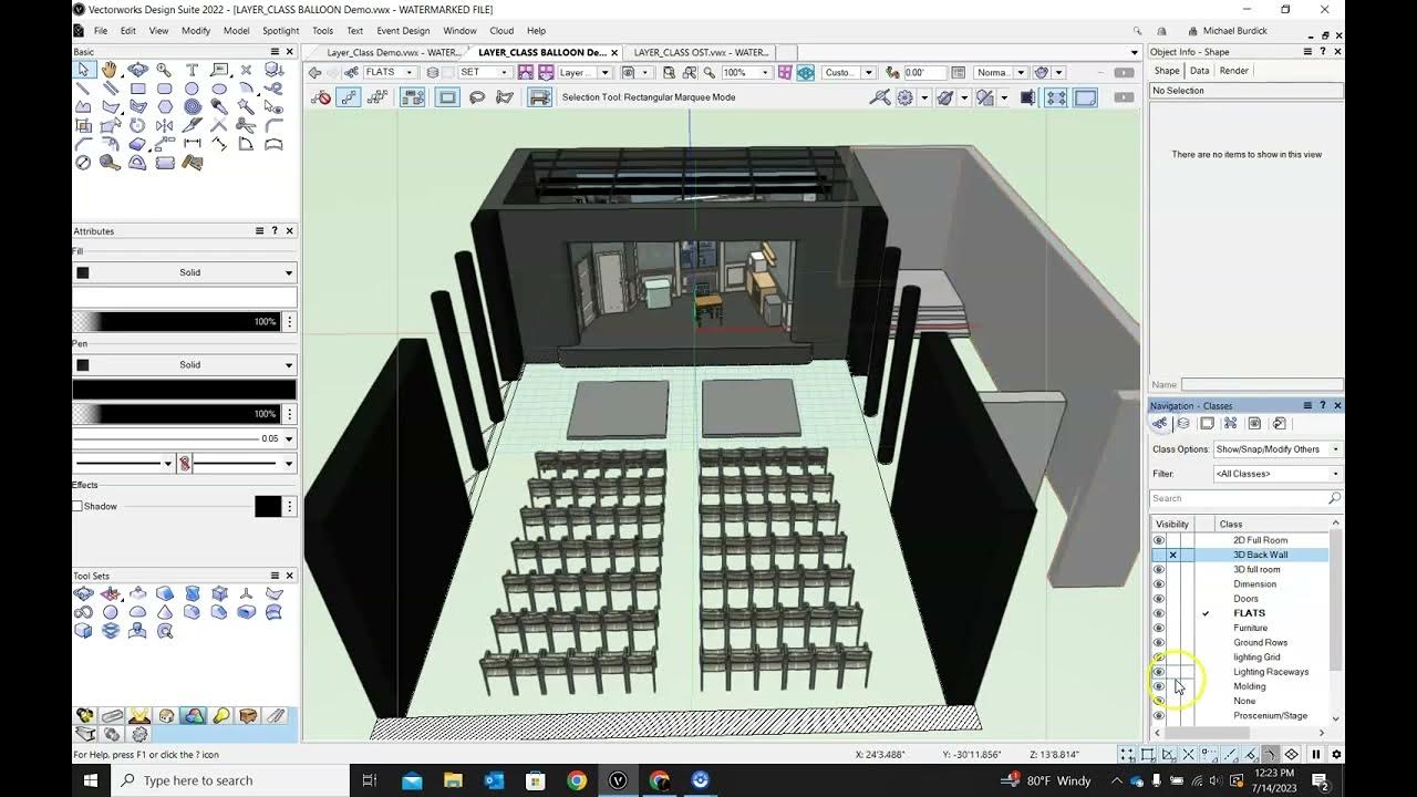 Vectorworks 2: classes and layers - YouTube