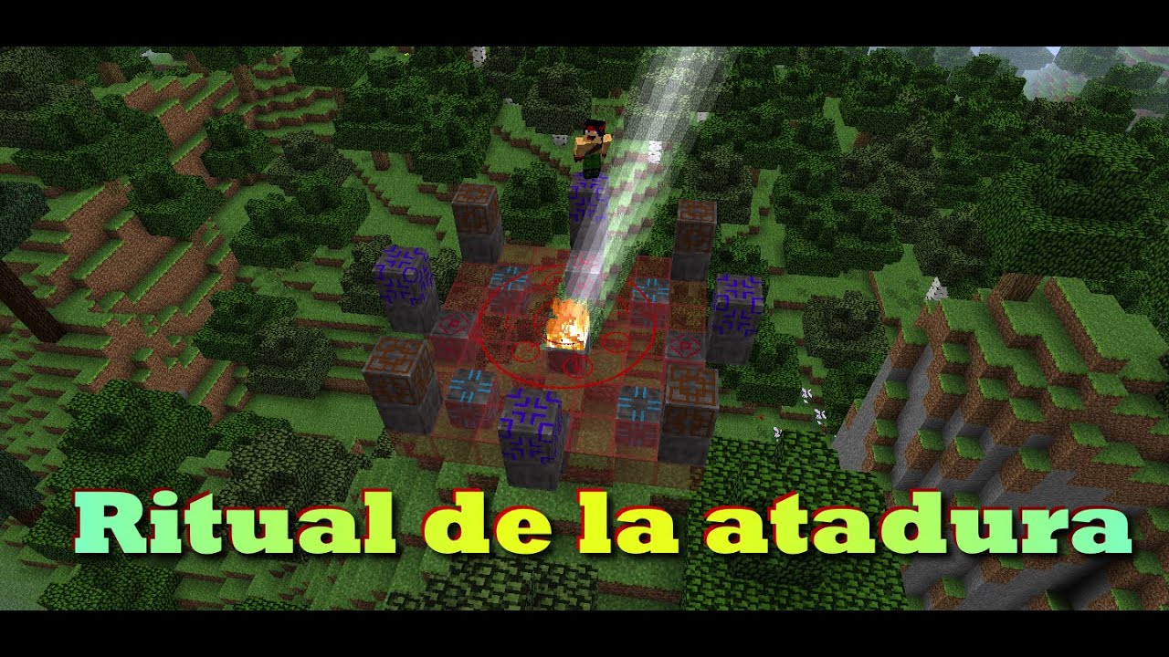 Ritual de la atadura (Blood Magic) - Minecraft 1.7.10 - YouTube