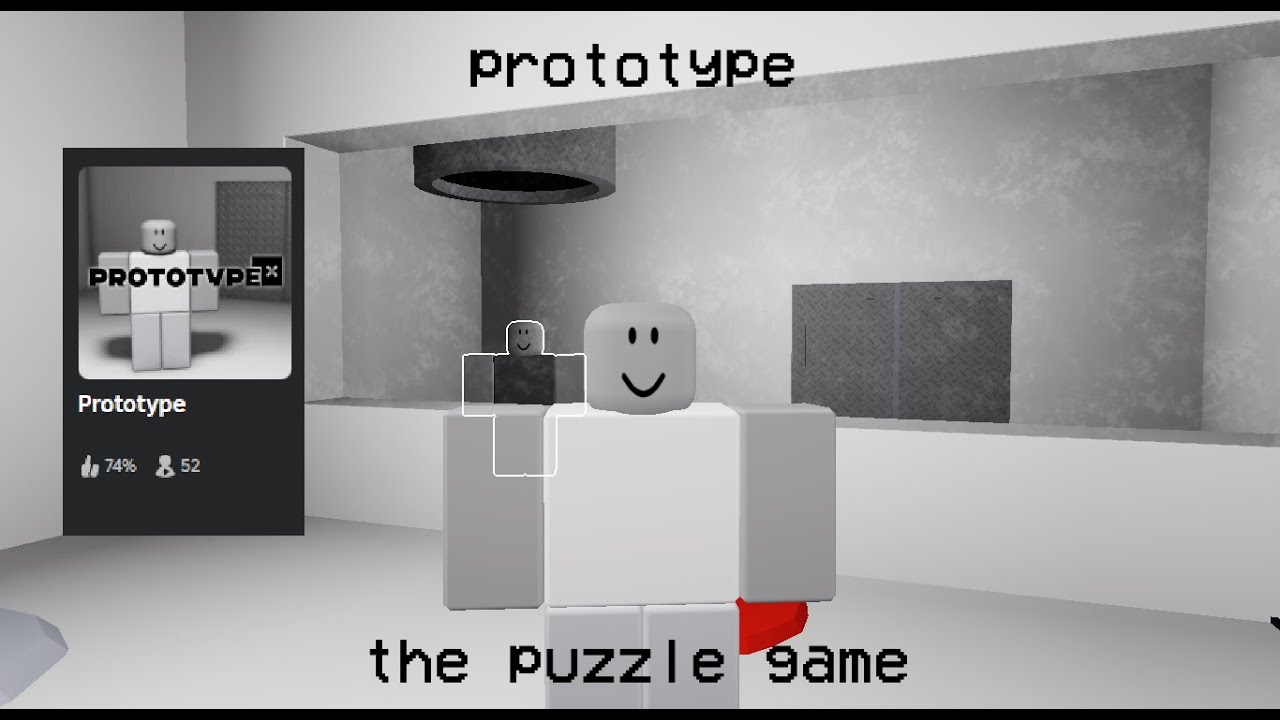 playing prototype (the puzzle game) - YouTube