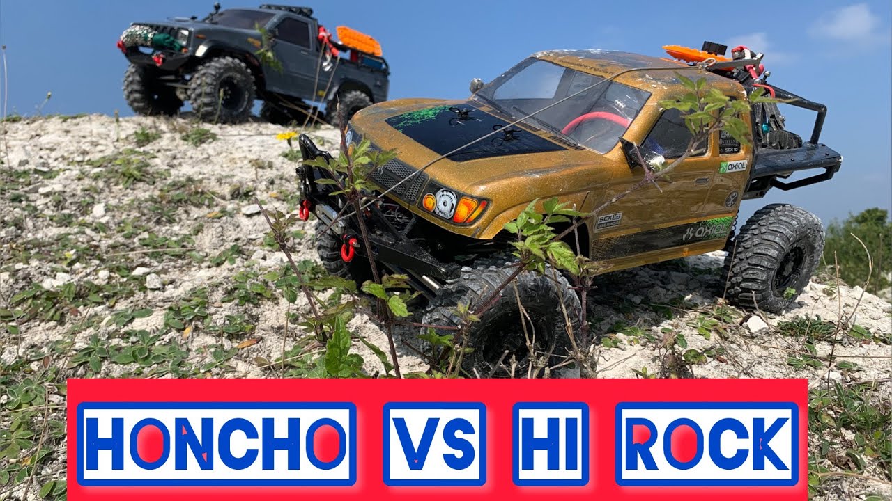 FTX Outback Hi Rock, SCX 10.2 Trail/Crawl : TTC Recon - YouTube