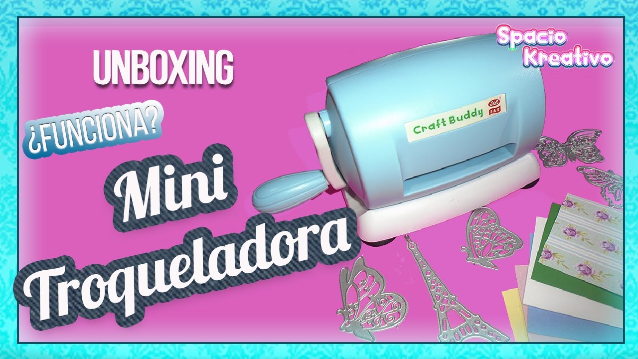 💖UNBOXING CRAFT BUDDY MINI TROQUELADORA PARA SCRAPBOOKING [AliExpress ...