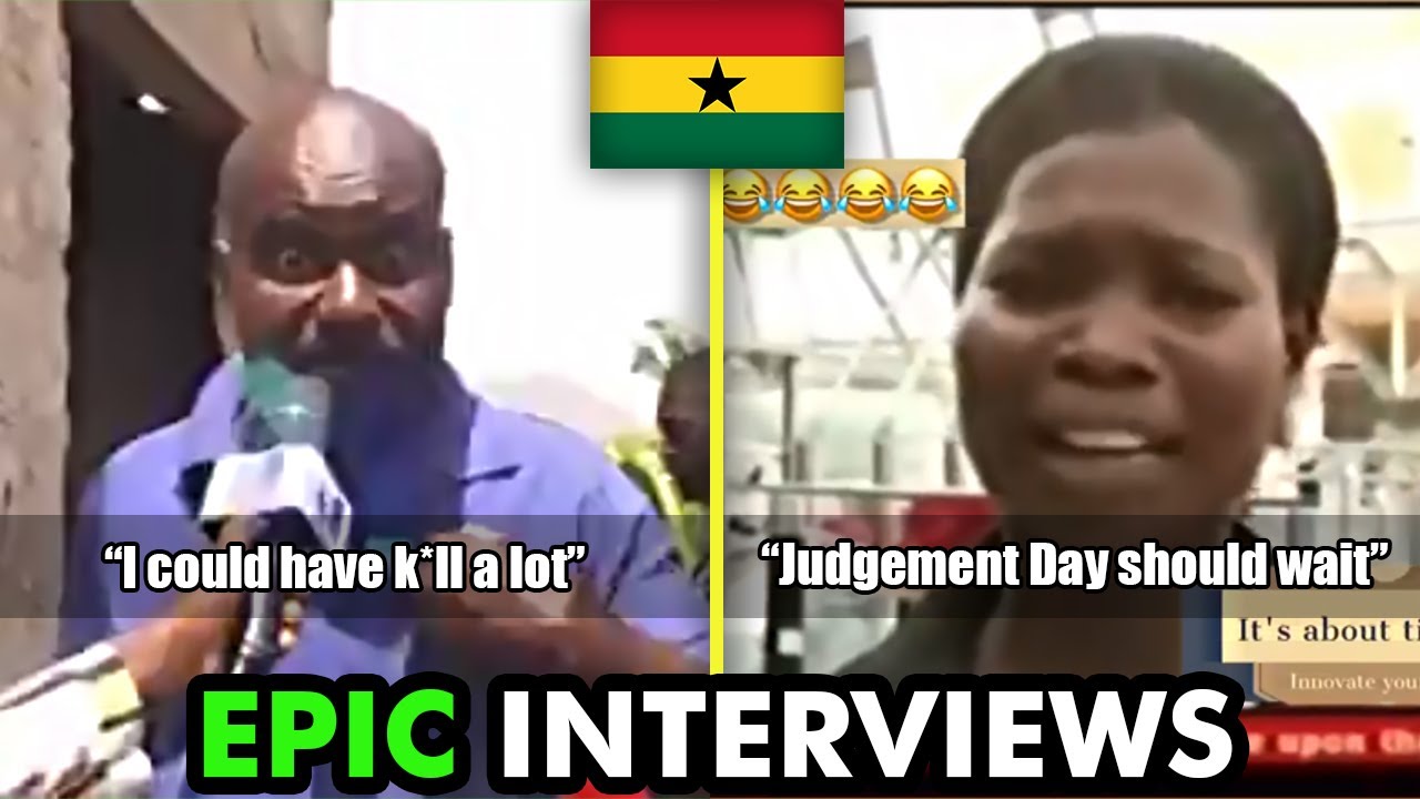 10 Epic and Funny Interviews in Ghana - YouTube