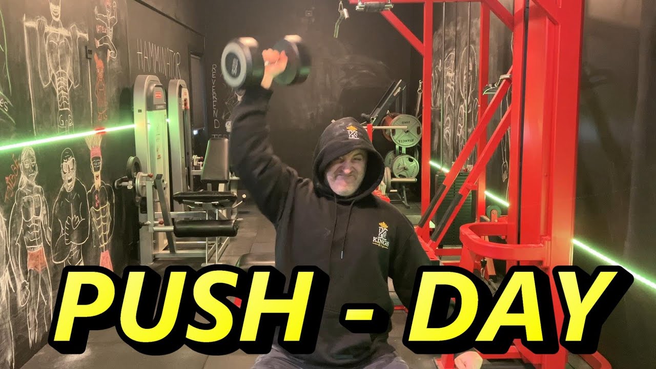 Push Day | Pecs, Delts & Triceps - Rehab work | 5. May 2023 - YouTube