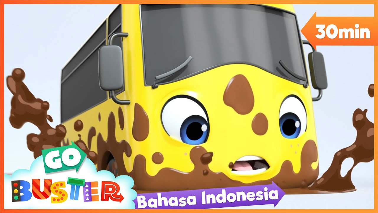 BusterTerjebak di Lumpur | Go Buster Indonesia | Kartun Populer Anak ...
