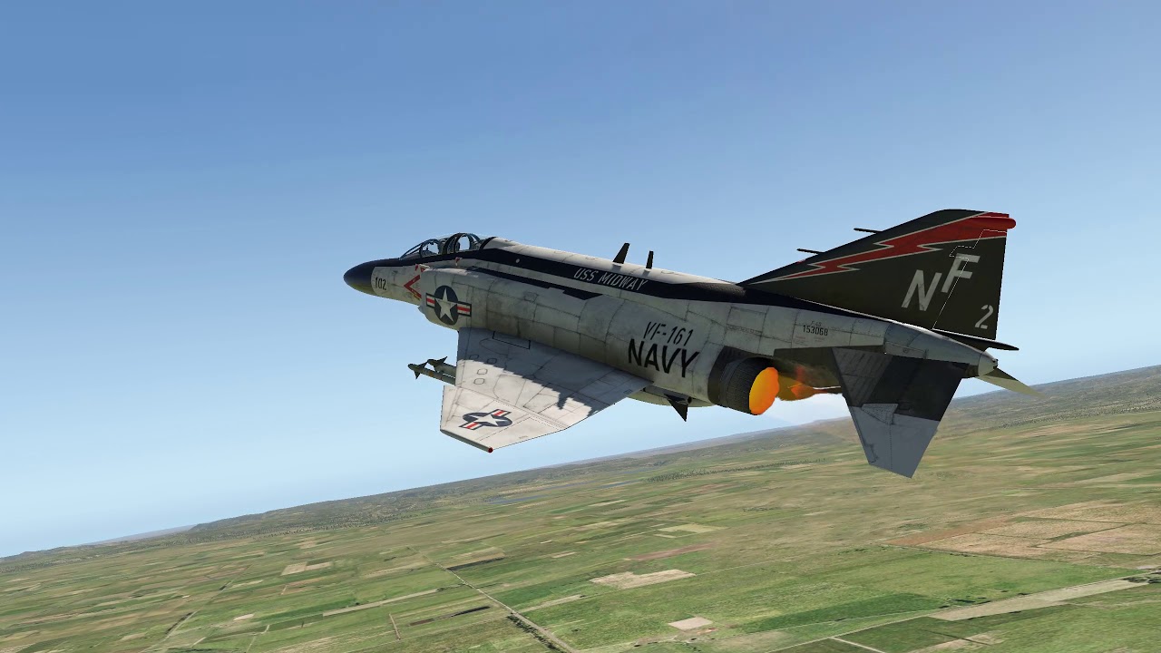 X-Plane 11 - McDonnell Douglas F-4 Phantom II - Aircraft Show Take Off ...