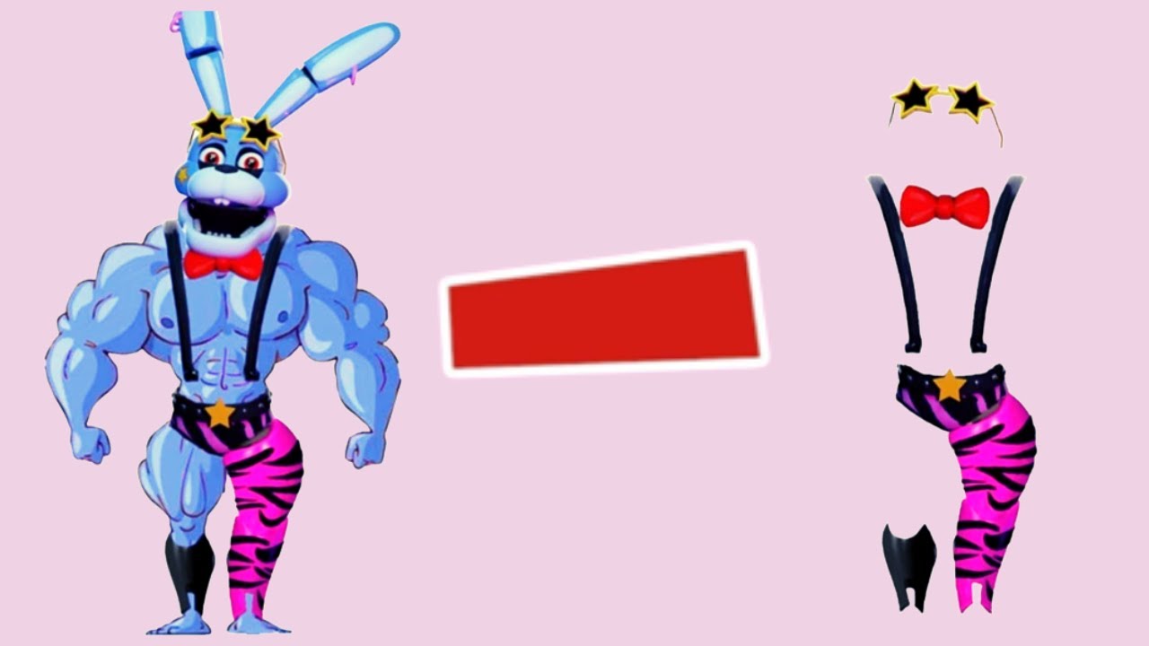 Glamrock Bonnie Muscle - ALL CLOTHES = ??? | FNAF ANIMATION # 15 - YouTube