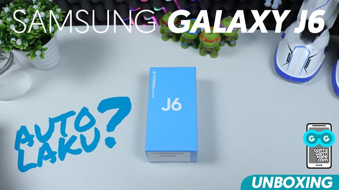 Unboxing Samsung Galaxy J6 Black - Infinity Display Paling Terjangkau ...